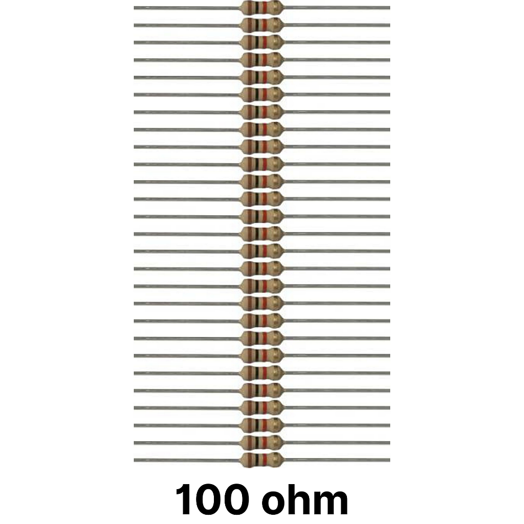 100 ohm Resistor(Pack of 50)