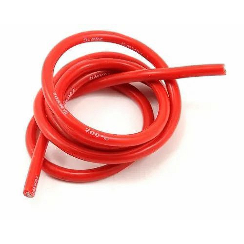 10AWG High Quality Red Silicon Wire - 1Meter