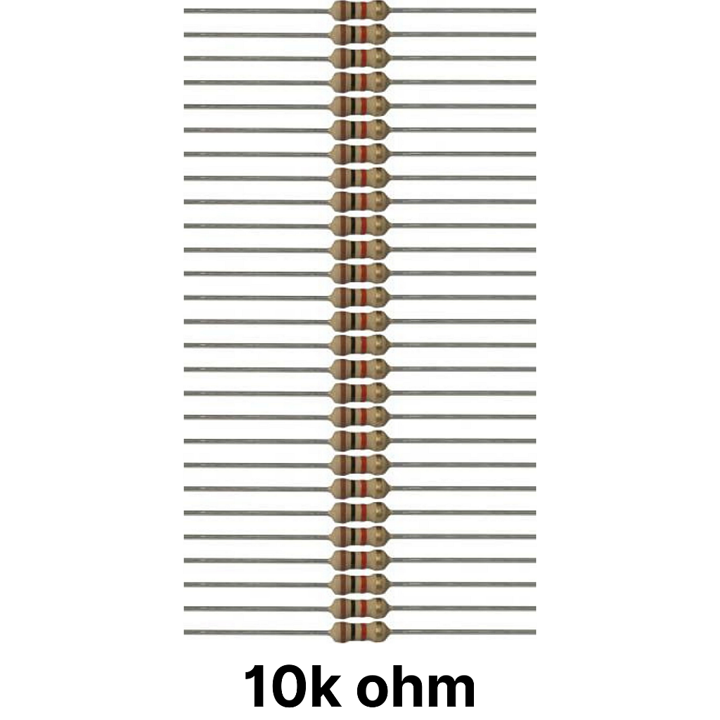10K ohm Resistor(Pack of 50)