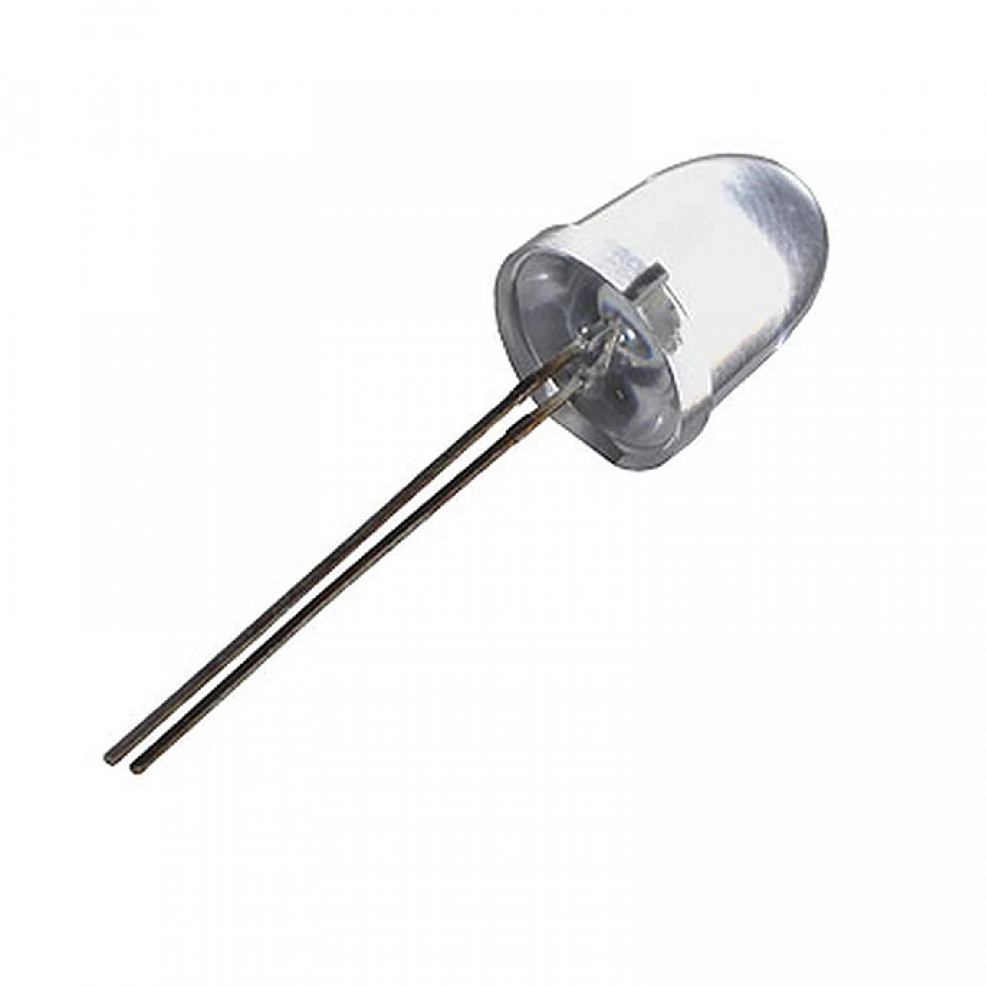 10mm White LED - 5 pcs
