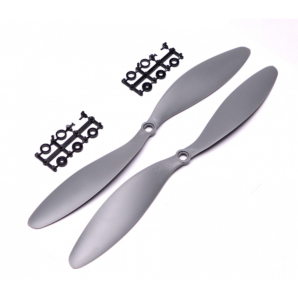 1147 (11X4.7) Glass Fiber Nylon Gray Propellers 1CW + 1CCW- 1pair