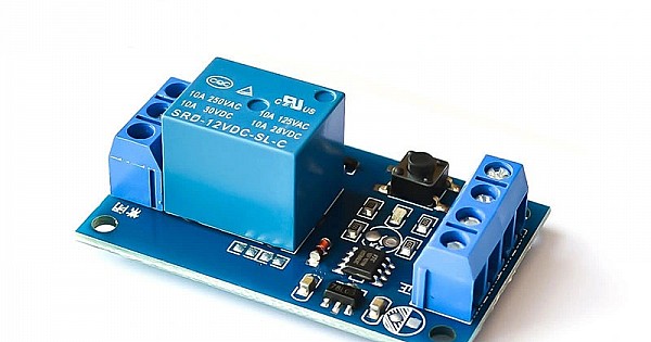 12V Single Bond Button Bistable Relay Module