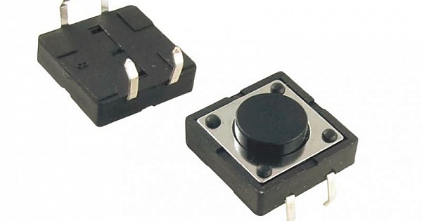 12x12x5mm Tactile 4 Pin Push Button Switch