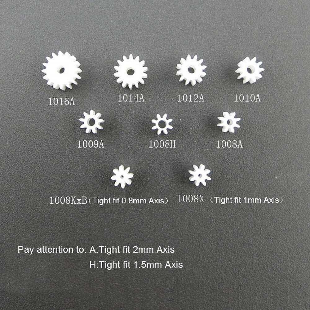 15 Types of Assorted Gears Pack