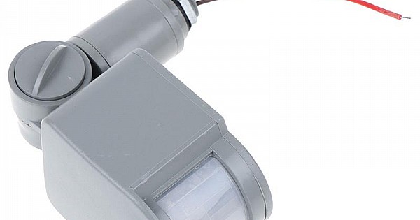 180 Degree Infrared Body Intelligent Sensor Switch-White