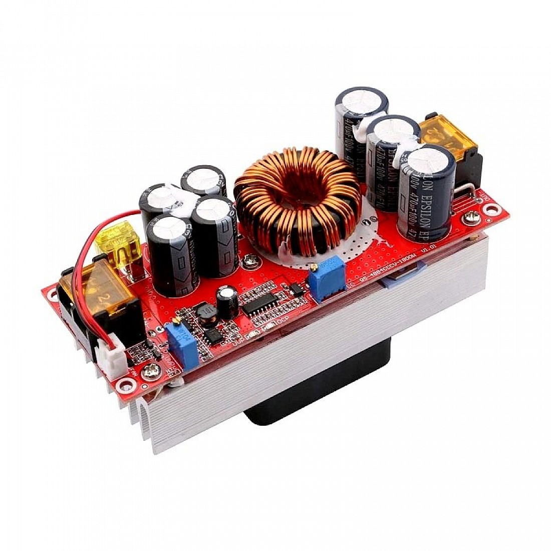 1800W 40A DC to DC Adjustable Constant Voltage and Current Power Supply ...