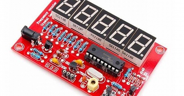1Hz-50MHz Crystal Oscillator Frequency Counter Meter DIY Kit