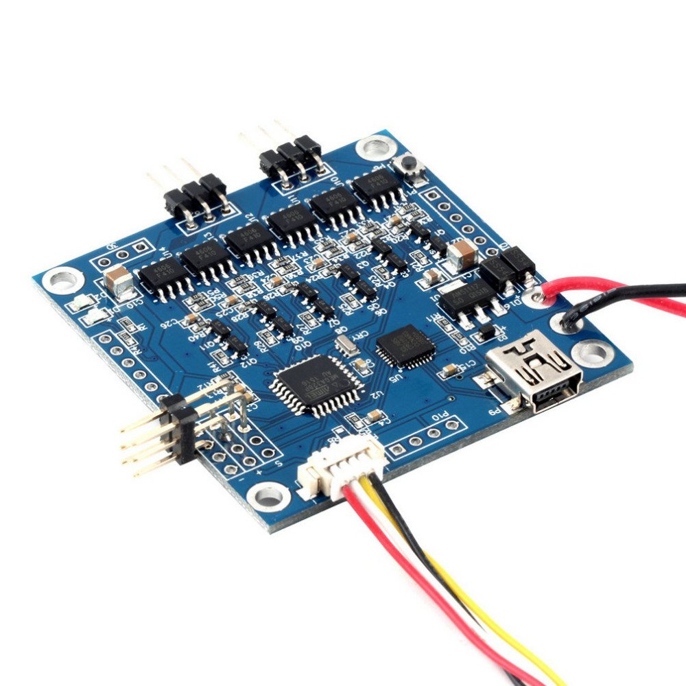 2-Axis BGC v3.15 MOS Large Current Brushless Gimbal Controller Driver ...