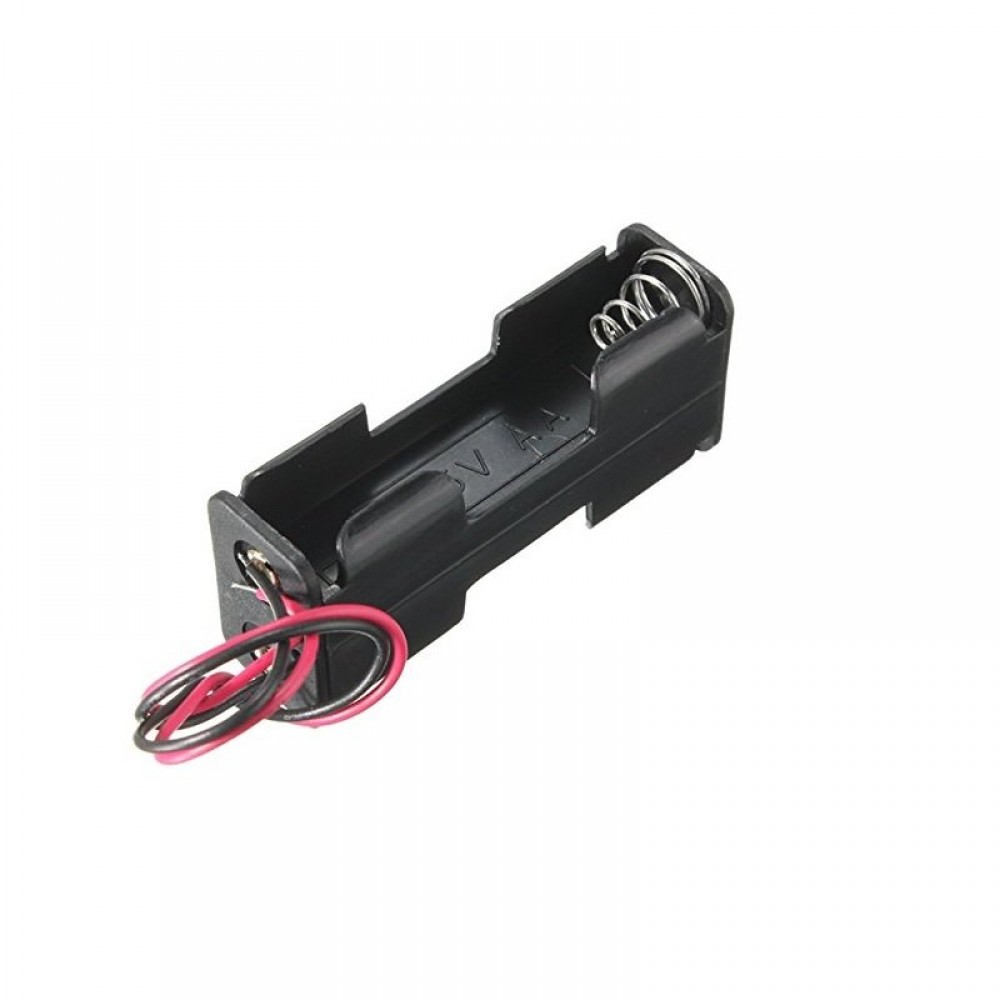 2 x AA Battery Back To Back Holder Case
