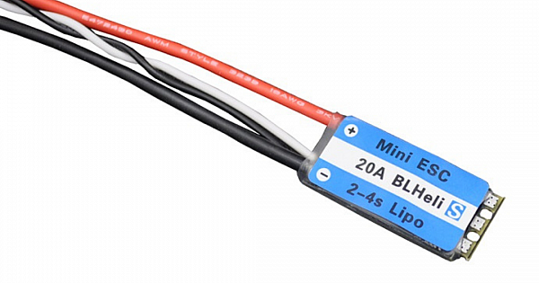 20A 2-4S Mini BLHeli_S OPTO ESC for FPV Race RC Helicopter