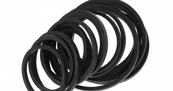 20pcs 2*40mm Round Rubber Transmission Belt