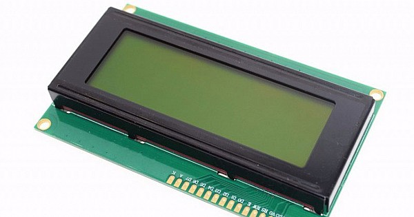 20X4 Parallel LCD Display with Green Backlight - LCD2004