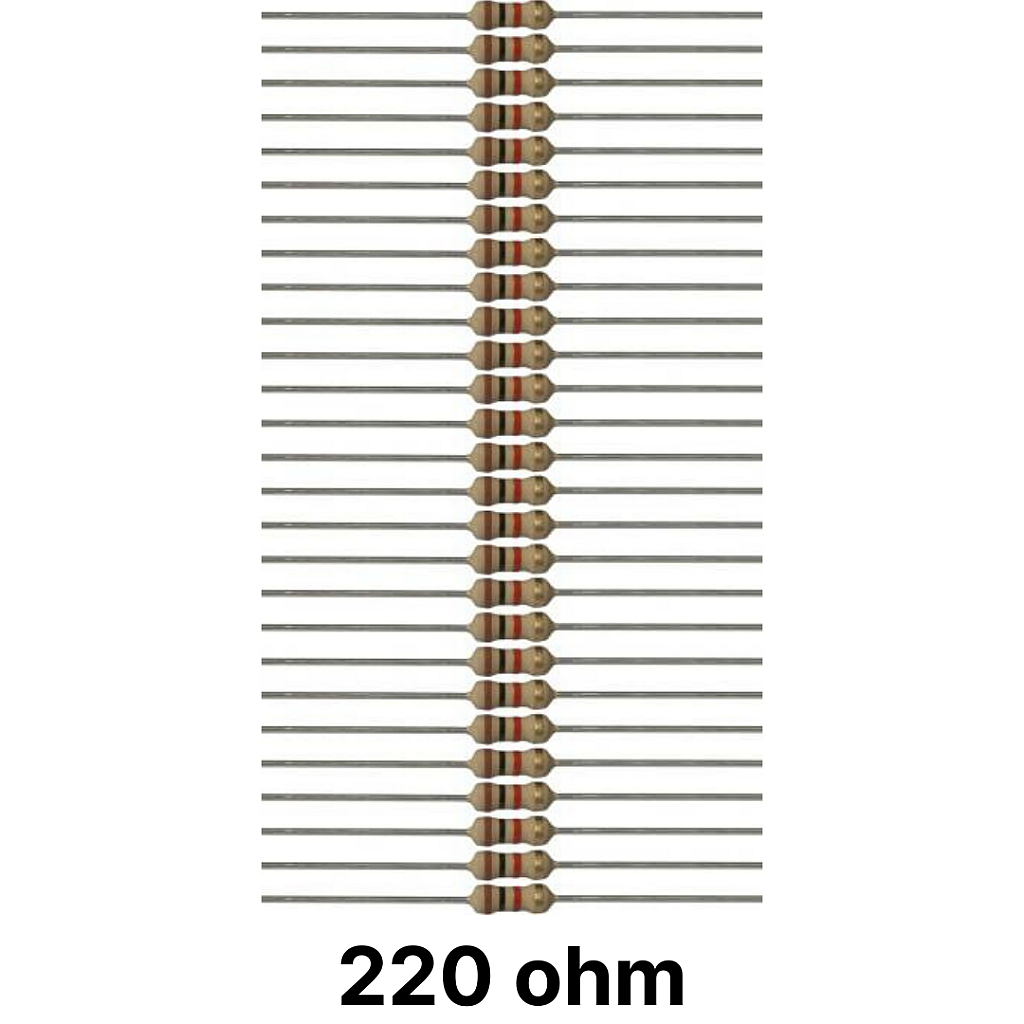 220 ohm Resistor(Pack of 50)