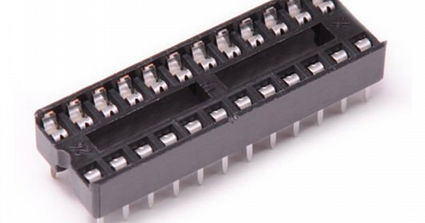 24 Pin Narrow DIP IC Socket Base Adaptor