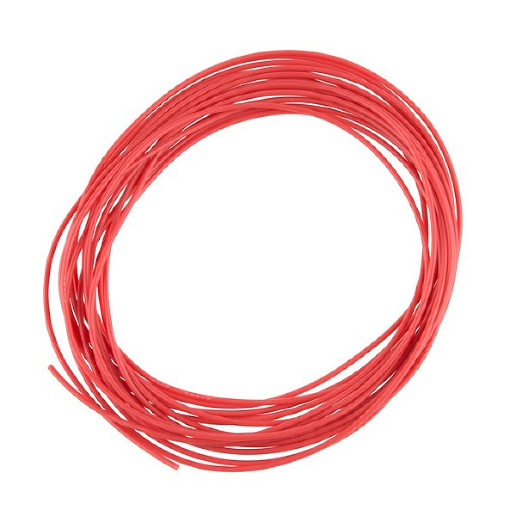 24AWG High Quality Red Silicon Wire - 1 Meter