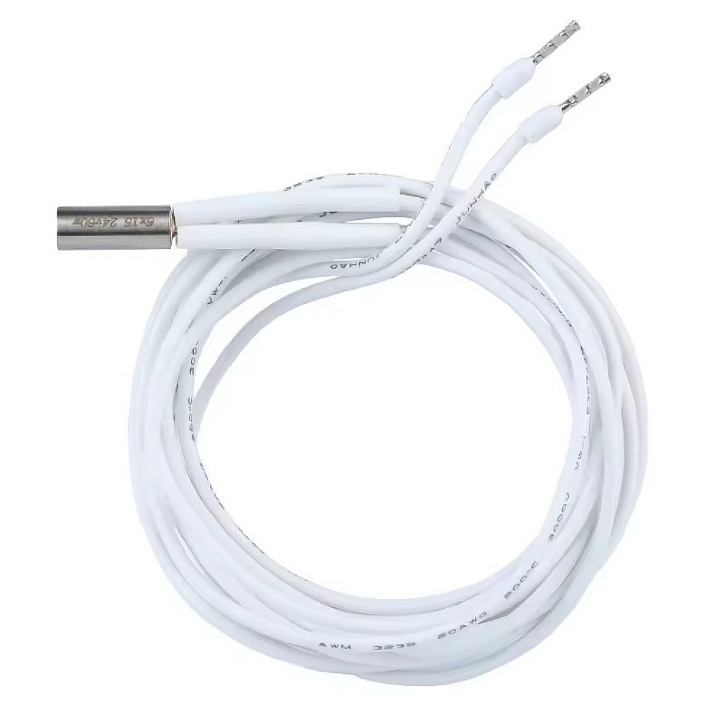 24V 60W 6x20mm High Power Heating Rod - 1m Cable