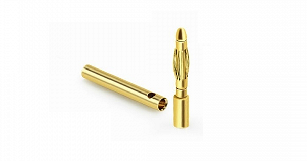 2mm Gold Plated Bullet Connector