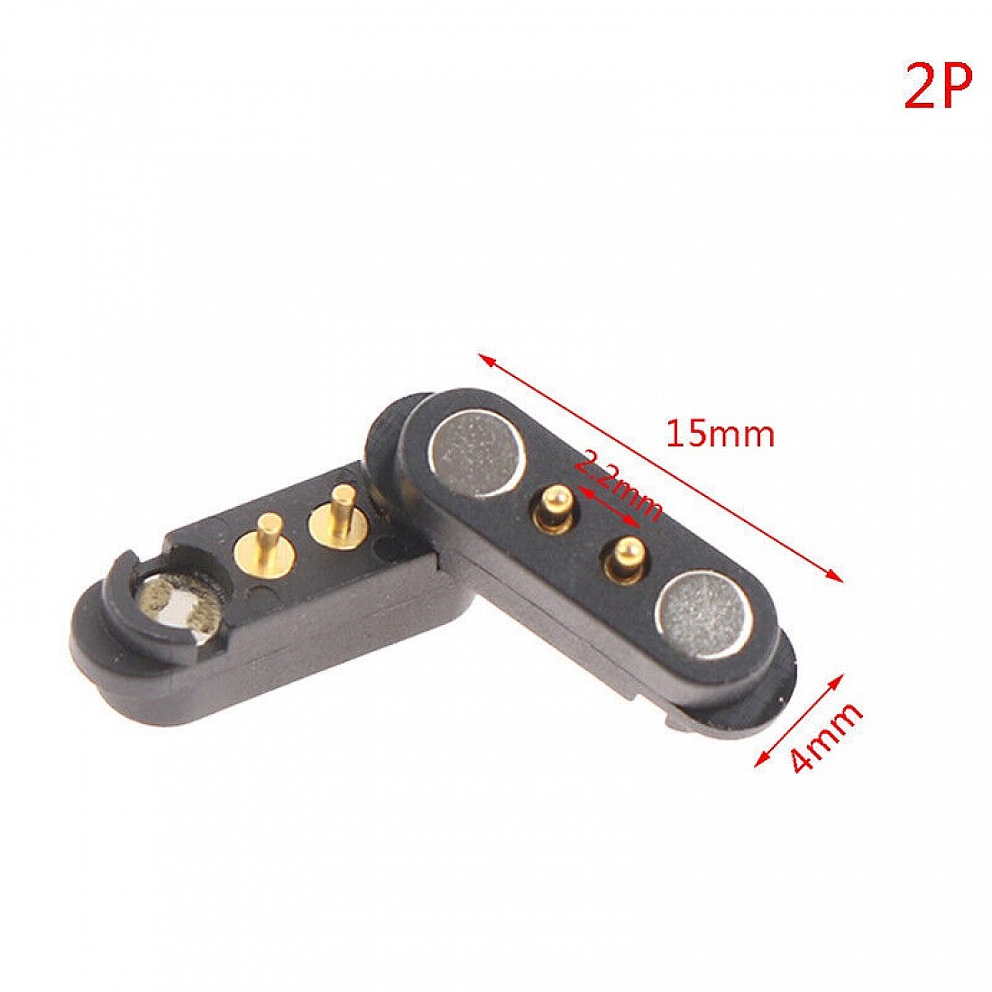 2Pin Pogo Magnetic Connector Pair