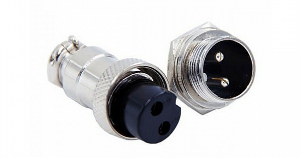 2Pin RS765/GX20 Aviation Plug Connector Set