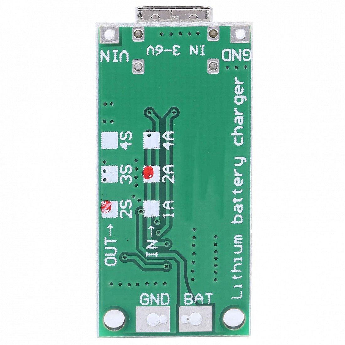 2S-2A |18650 Polymer Lithium Ion Charger Type C to 2S 8.4V 2A Booster ...