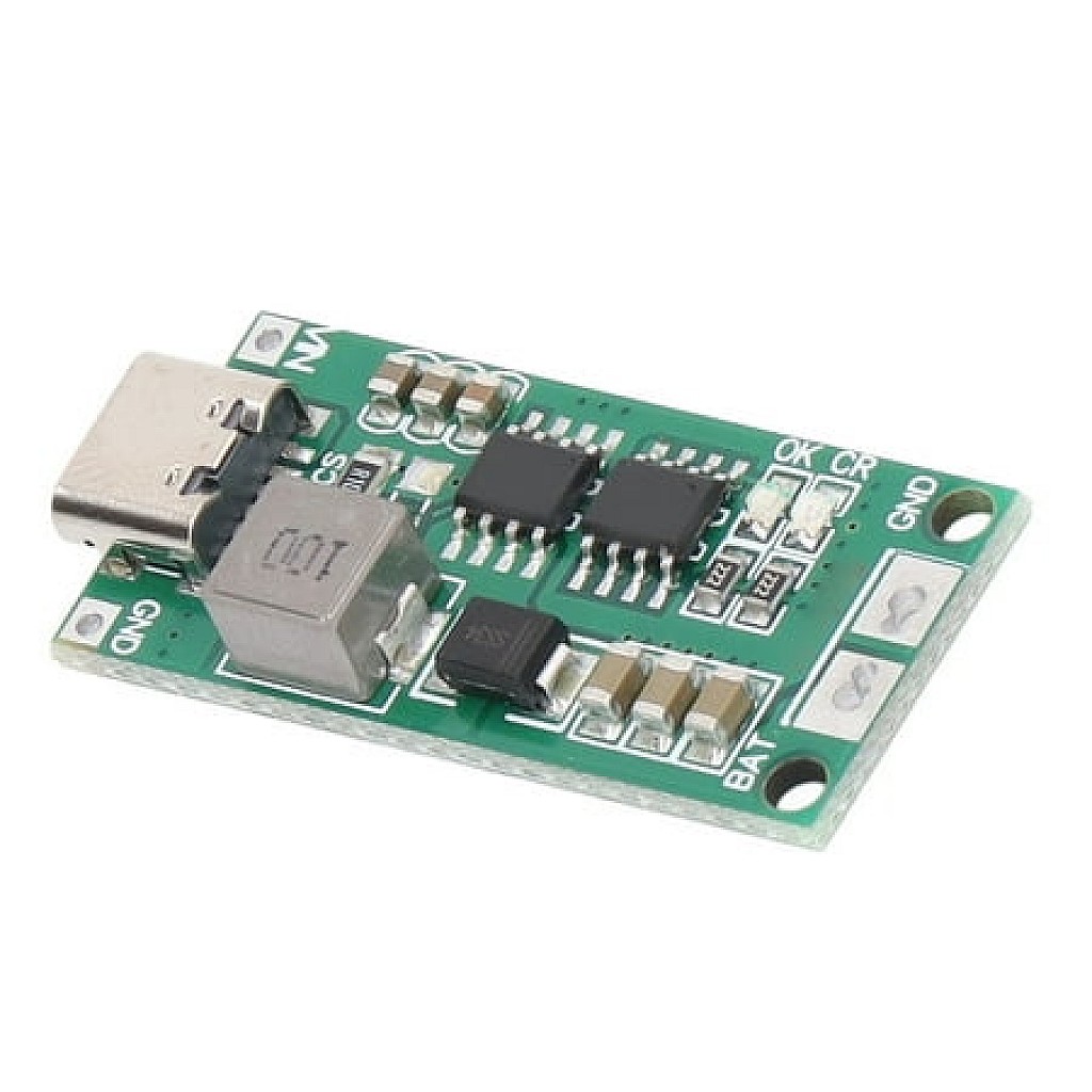 2S-4A |18650 Polymer Lithium Ion Charger Type C to 2S 8.4V 4A Booster ...