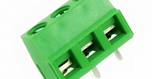 3 Pin 5.08mm Pitch Plug-in Screw Terminal Block Connector