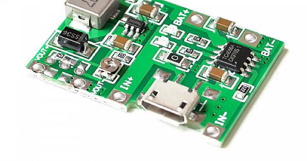 3.7V to 9V 5V 2A 18650 Lithium Battery Charge Discharge Integrated Module