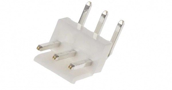3.96mm 3 Pin curved Header connector