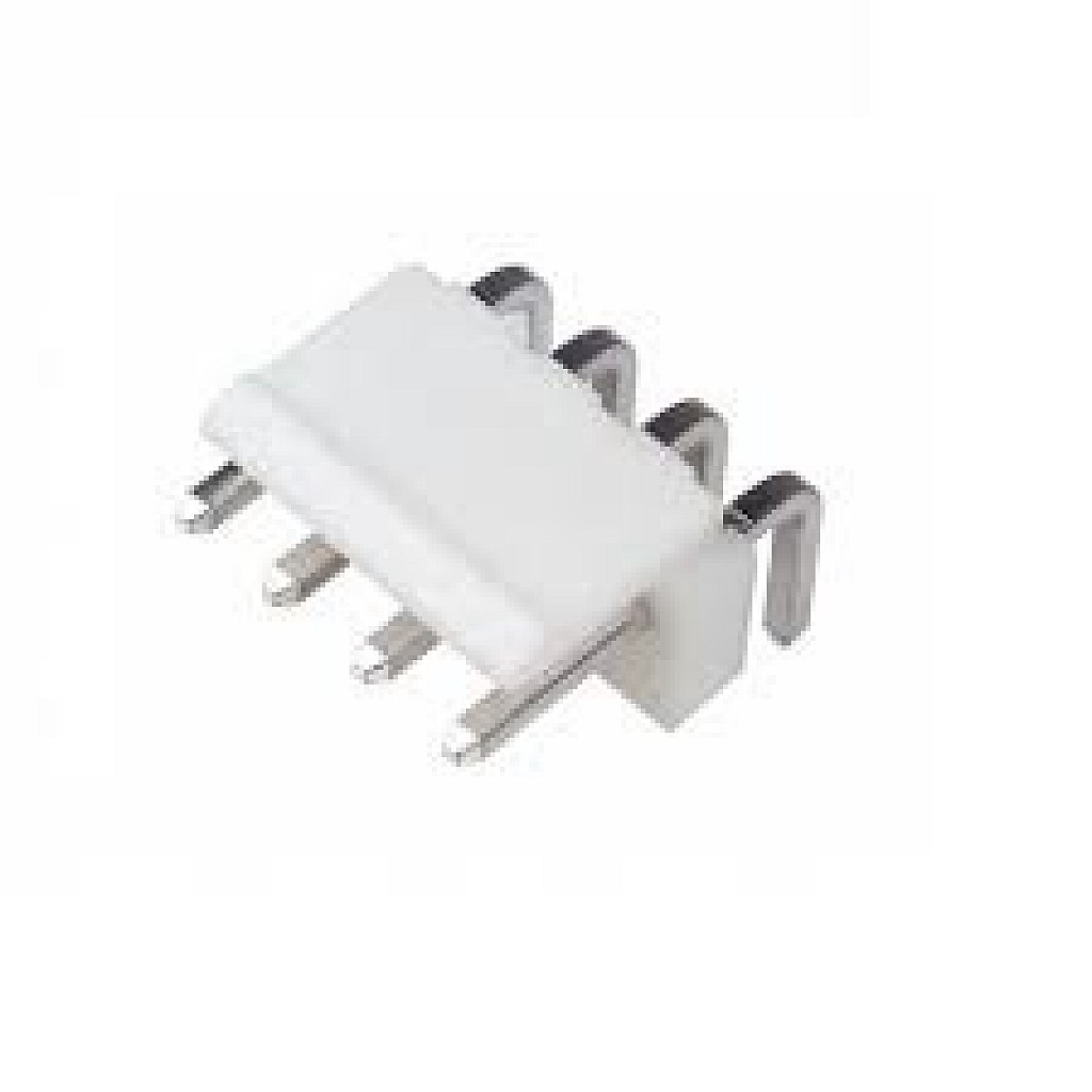 3.96mm Spacing 4 Pin Curved Header Connector