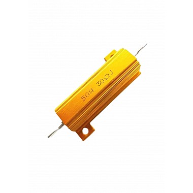 RX24 100W-30Ω Aluminum Metal Shell Case Wirewound Resistor
