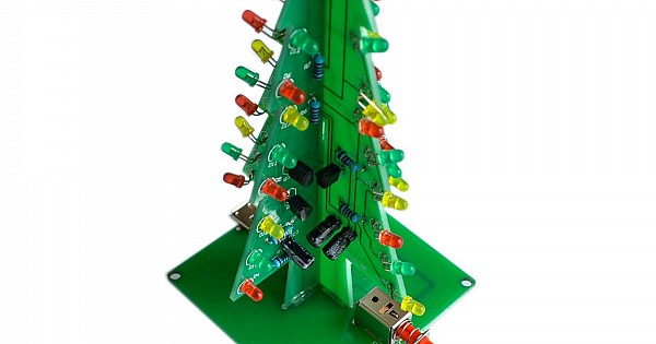 3D Christmas Tree LED DIY Kit