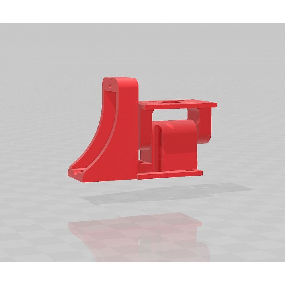 3D Printed Motor mount with tilt mechanism by servo SG90 | 3D Printed ...
