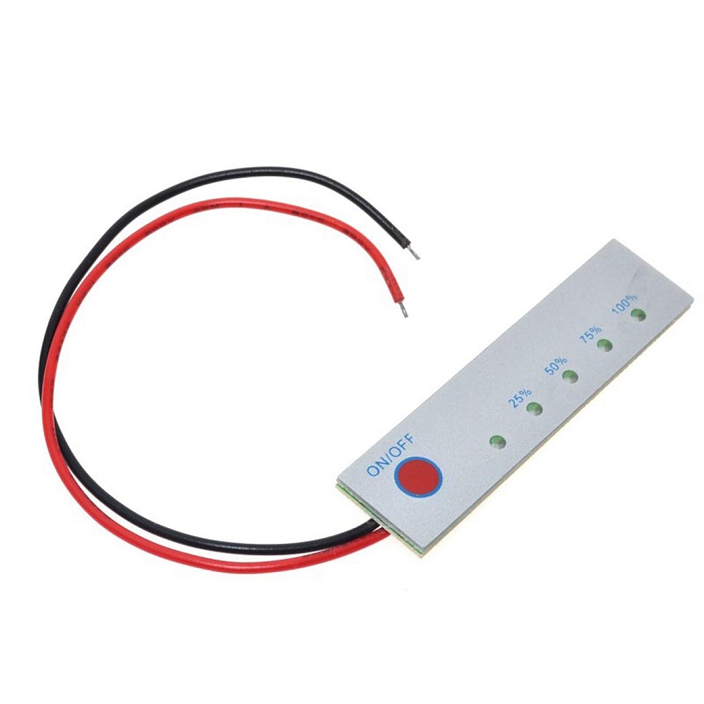 3S Five Level Lithium Battery/Lipo Voltage LED Indicator