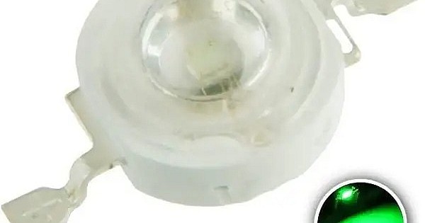 3W 3000-15000K High Power Green SMD LED Light Beads | Green