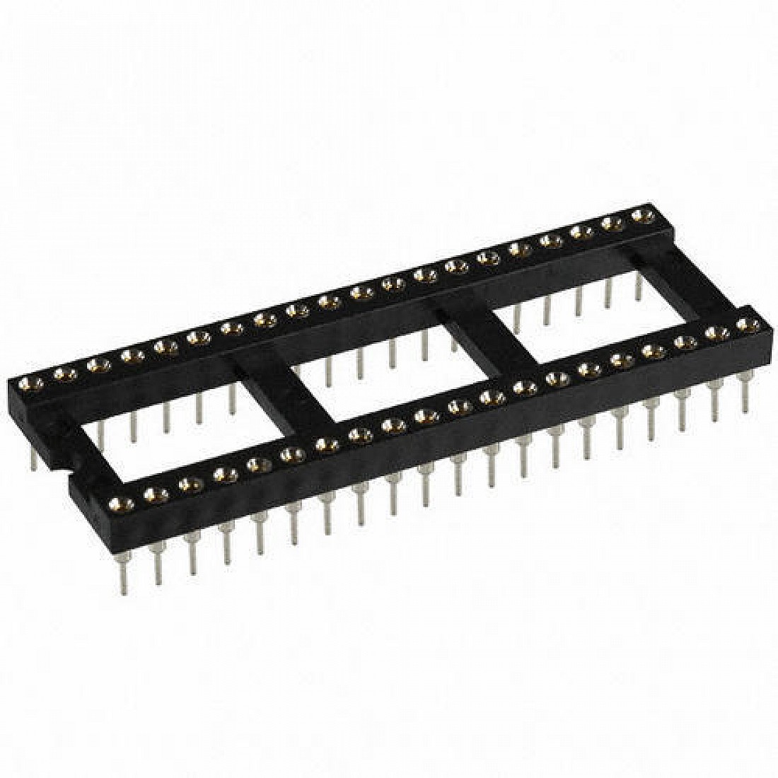 40 Pin Wide Machine tooled IC Socket (Round IC Base)