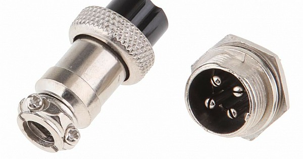 4Pin RS765/GX20 Aviation Plug Connector Set