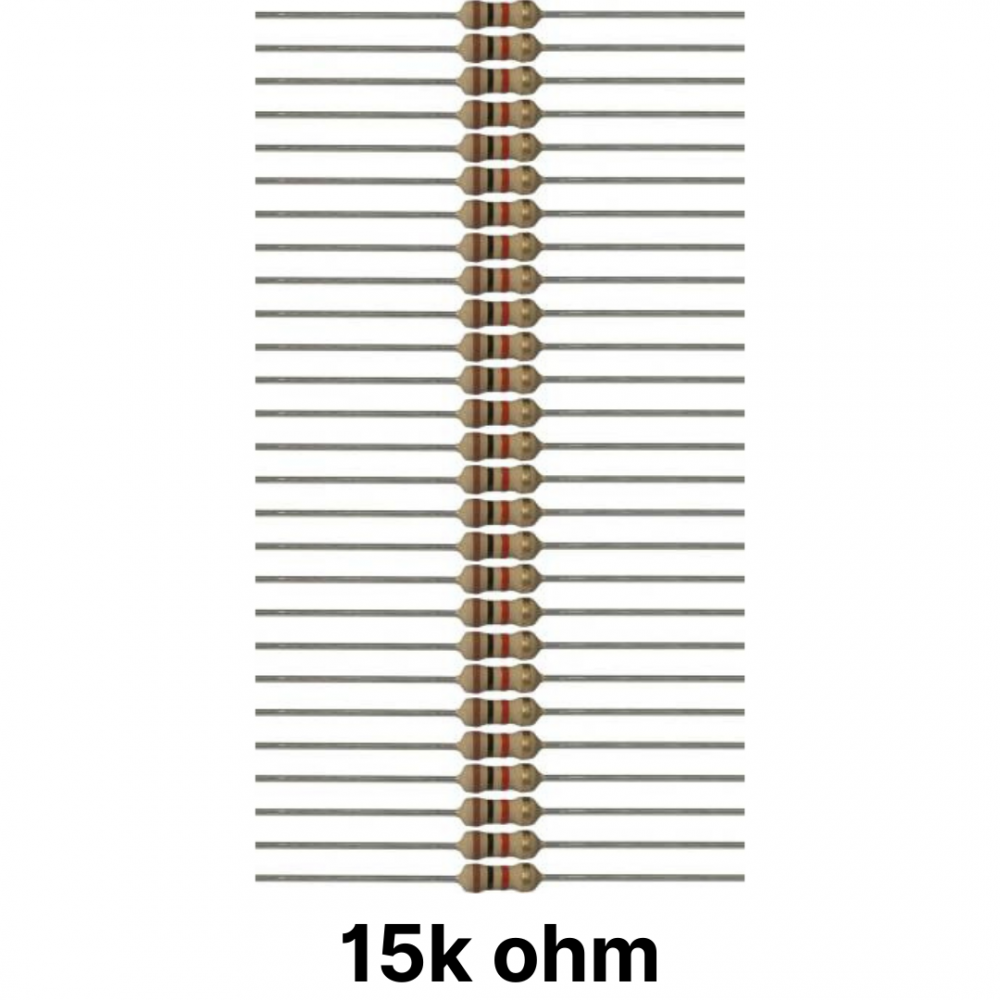 50 piece of 15K ohm Resistor
