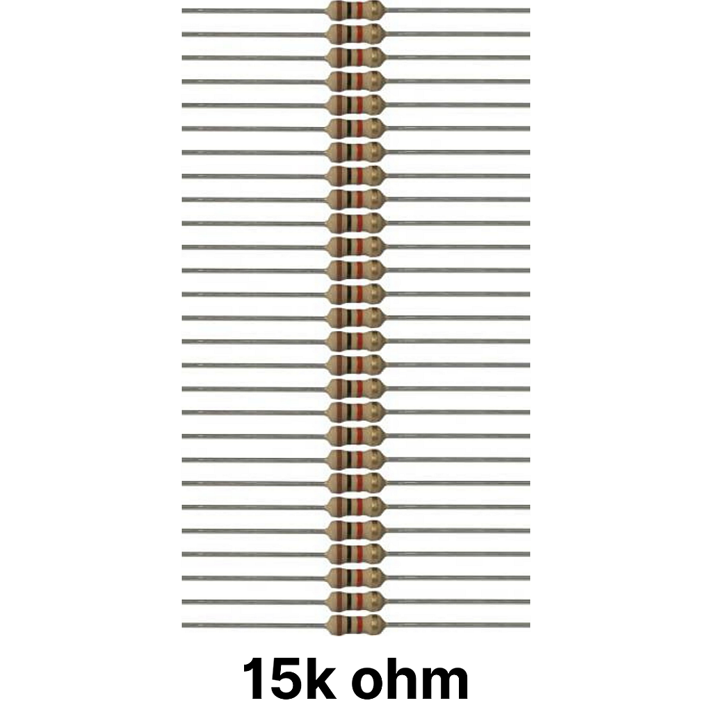 50 piece of 15K ohm Resistor