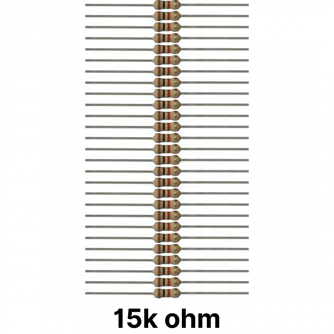 50 piece of 15K ohm Resistor
