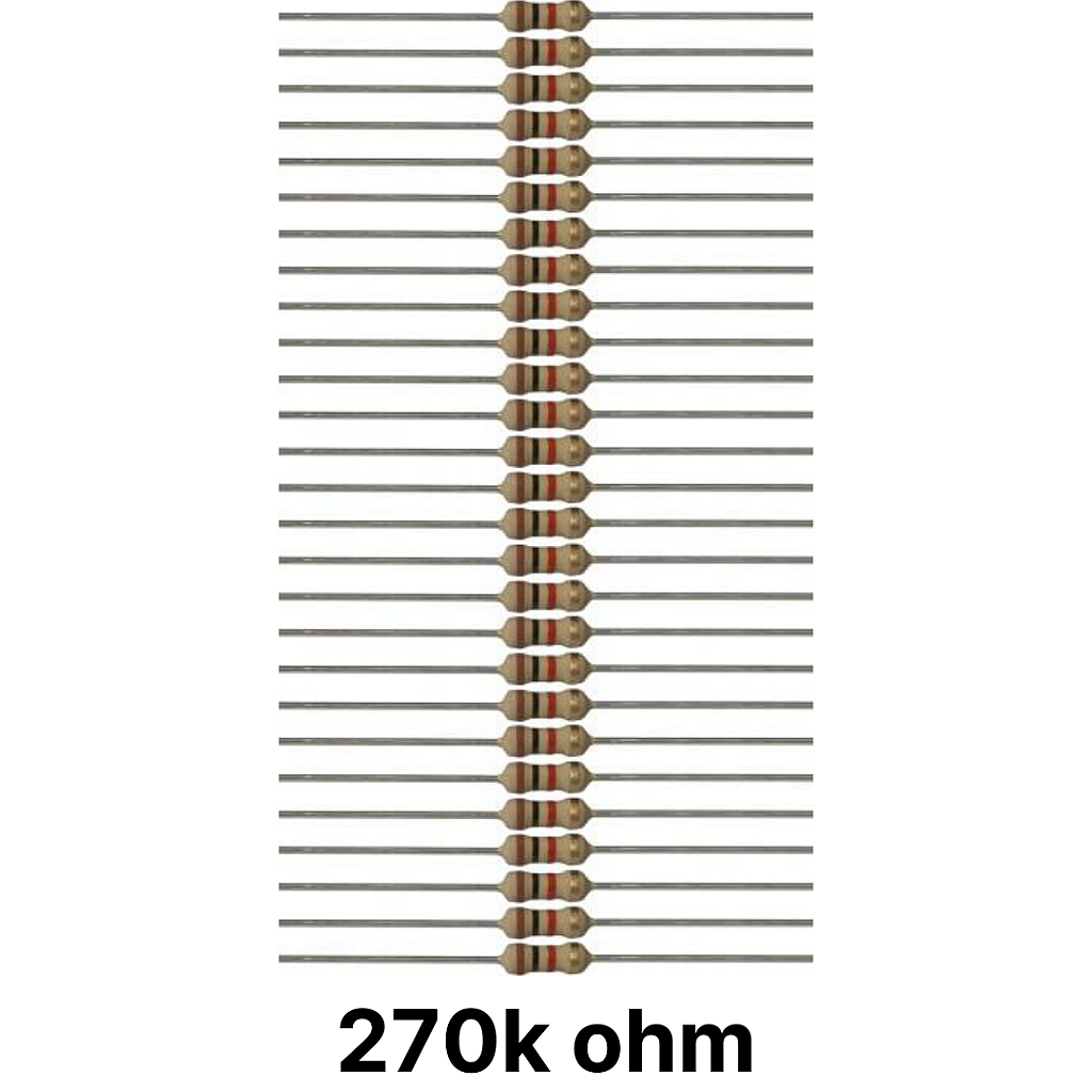 50 piece of 270K ohm Resistor