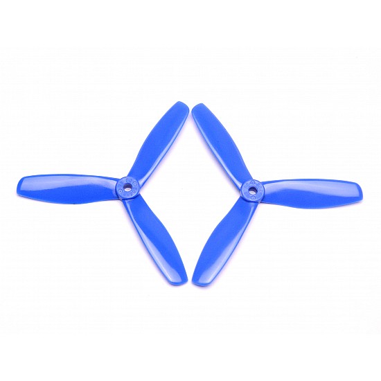 5045 (5x4.5) 3 Blade Propeller (CW +CCW) Blue