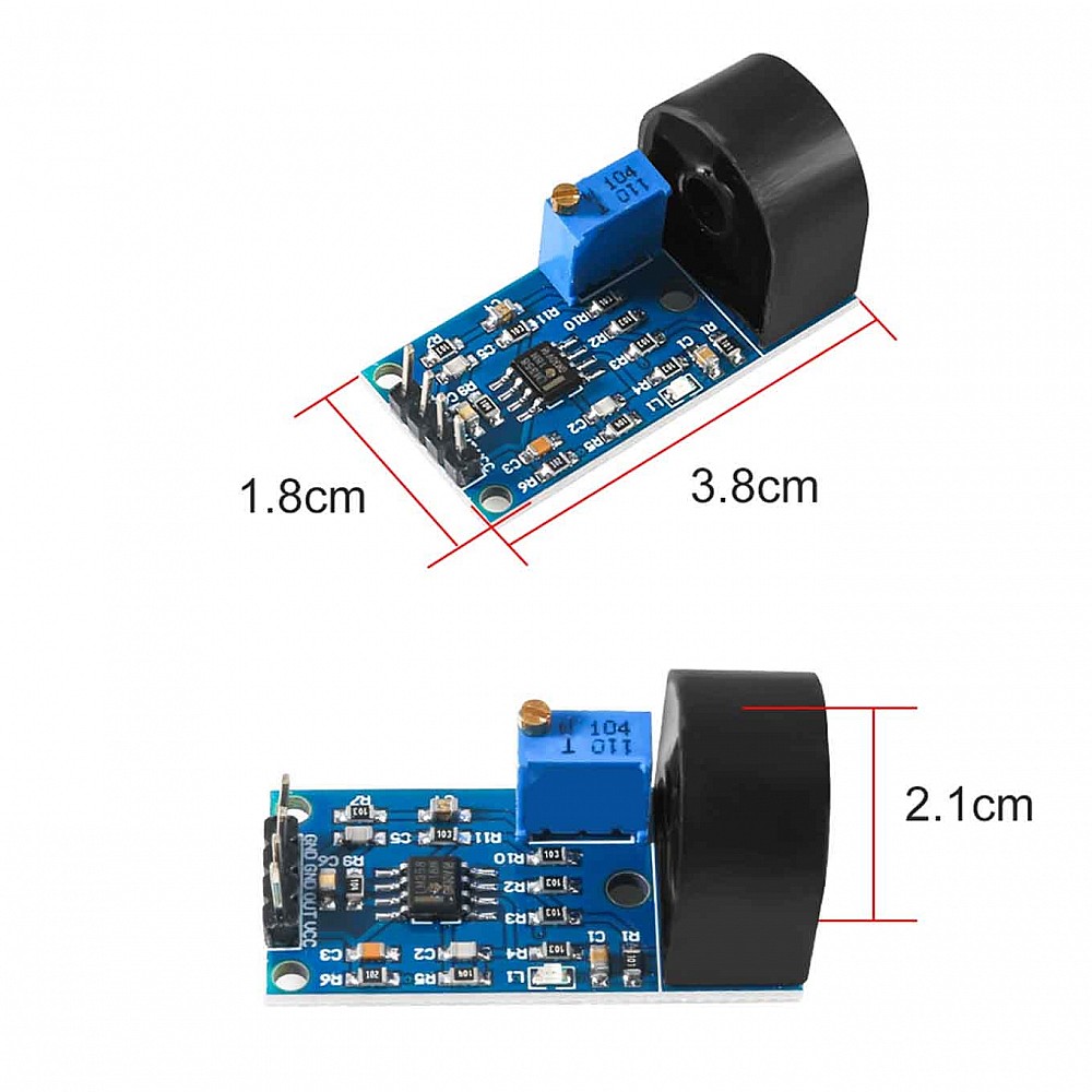 Zmct103c 5a Range Single Phase Ac Current Transformer Sensor Module