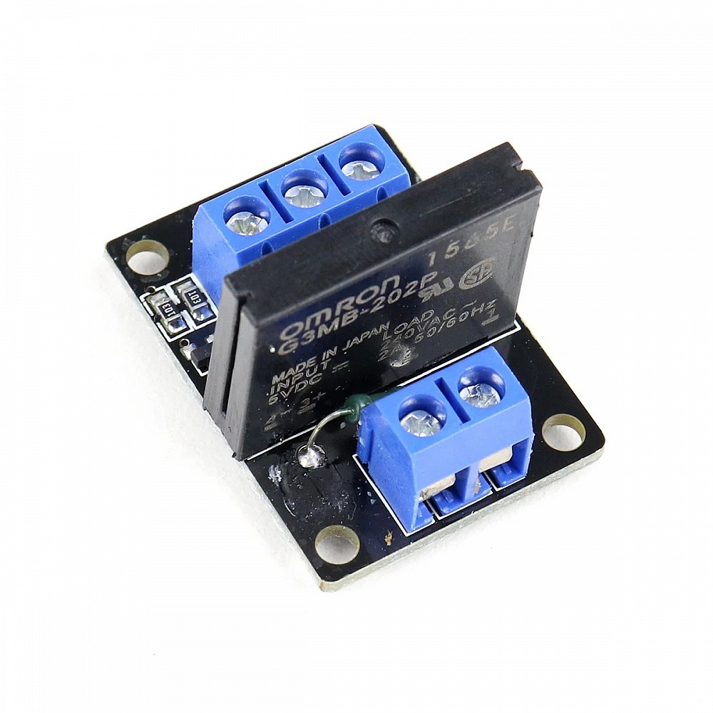 5V 1 Channel SSR Relay Module (Solid State Relay Module) with Fuse Sensor