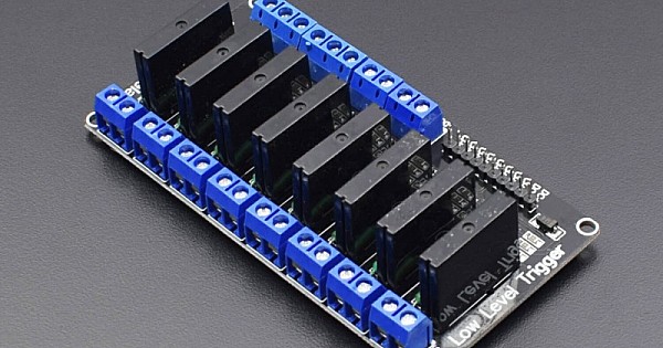 5V 2A 8 Channel SSR Solid State Relay Module with Fuse