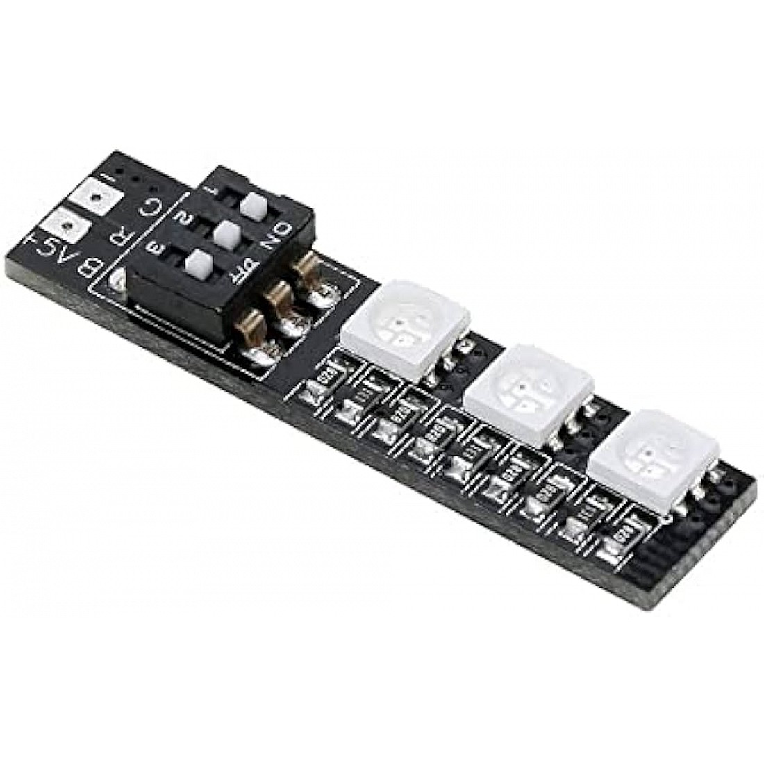 5V 5050 RGB LED Light Board With DIP Switch