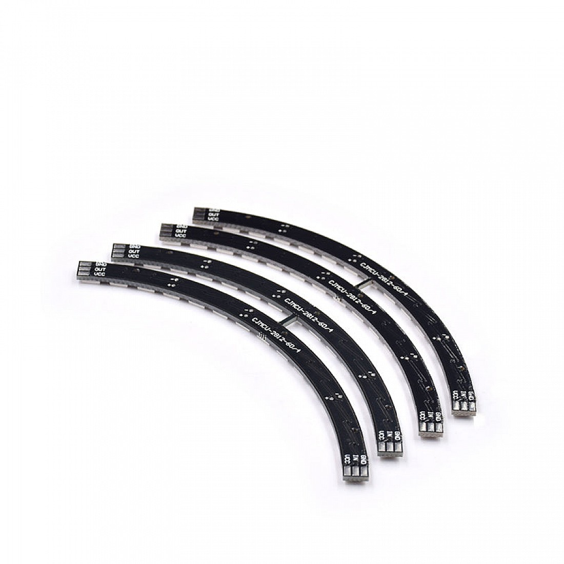 60Bit WS2812B 5050 RGB LED Built-in Full Color Driving Lights ...