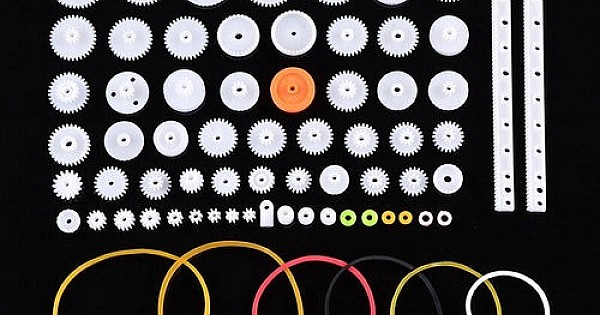 75 Types of Assorted Gears Pack
