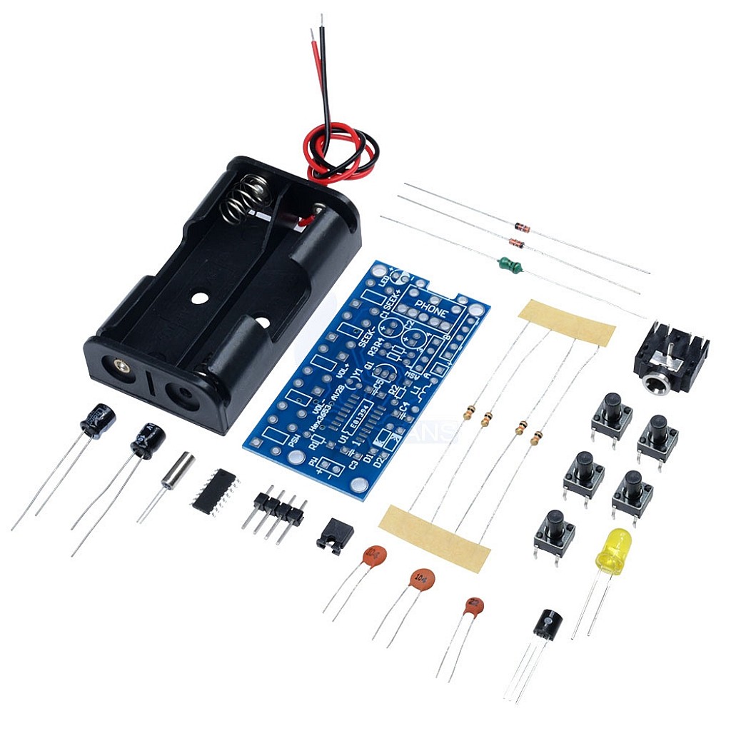 76MHz-108MHz Wireless Stereo FM Radio DIY Kit 76MHz-108MHz Wireless Stereo FM Radio DIY Kit