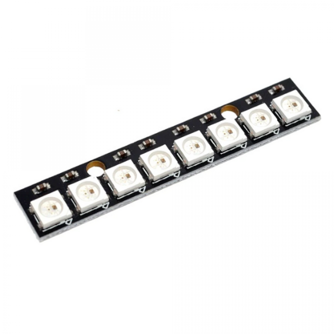 8 Bit WS2812 5050 RGB LED Built-in Full Color Driving Lights Straight ...