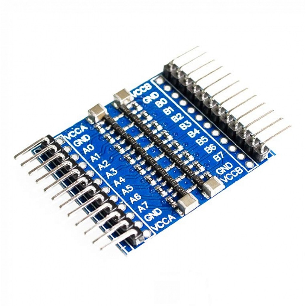 8 Channel 3.3V-5V 5V-3.3V IIC UART SPI TTL Bi-Directional Logic Level ...